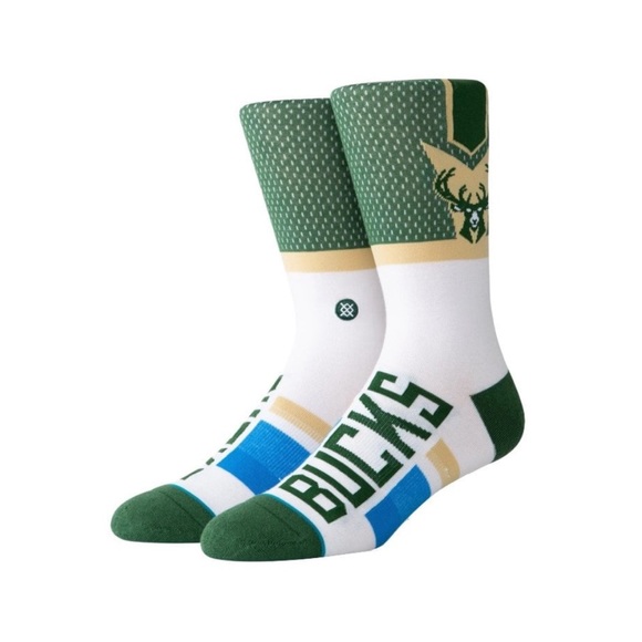 Stance | Underwear & Socks | Stance Nba Milwaukee Bucks Shortcut Socks ...